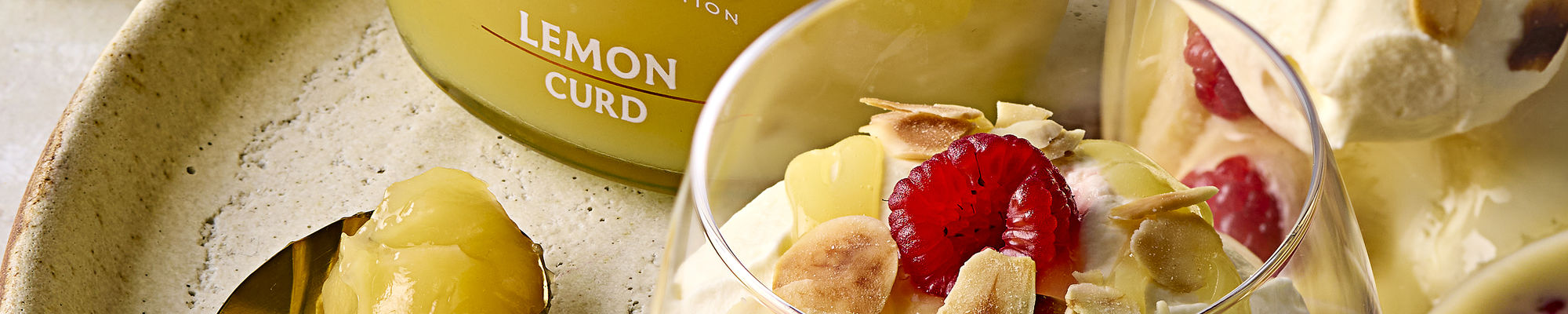 Lemon and Raspberry Mini Trifles | Mrs Bridges